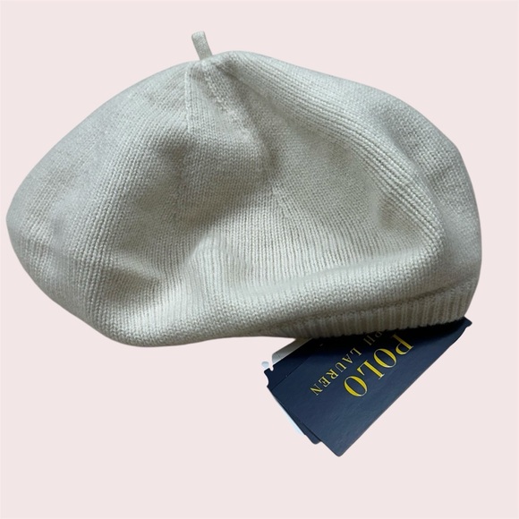 Polo Ralph Lauren | Accessories | Polo Ralph Lauren Cream Wool Beret ...
